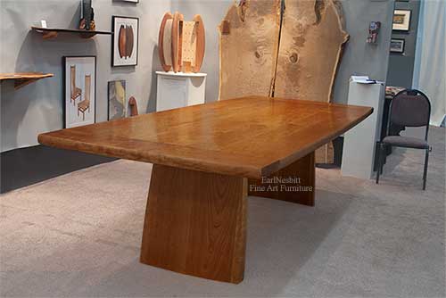 Handmade Cherry Table, Conference Table - Earl Nesbitt