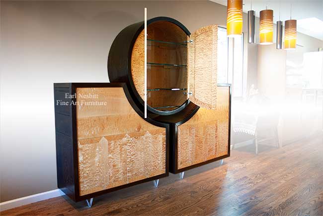 Luxury Cabinet, Custom Furniture - Earl Nesbitt